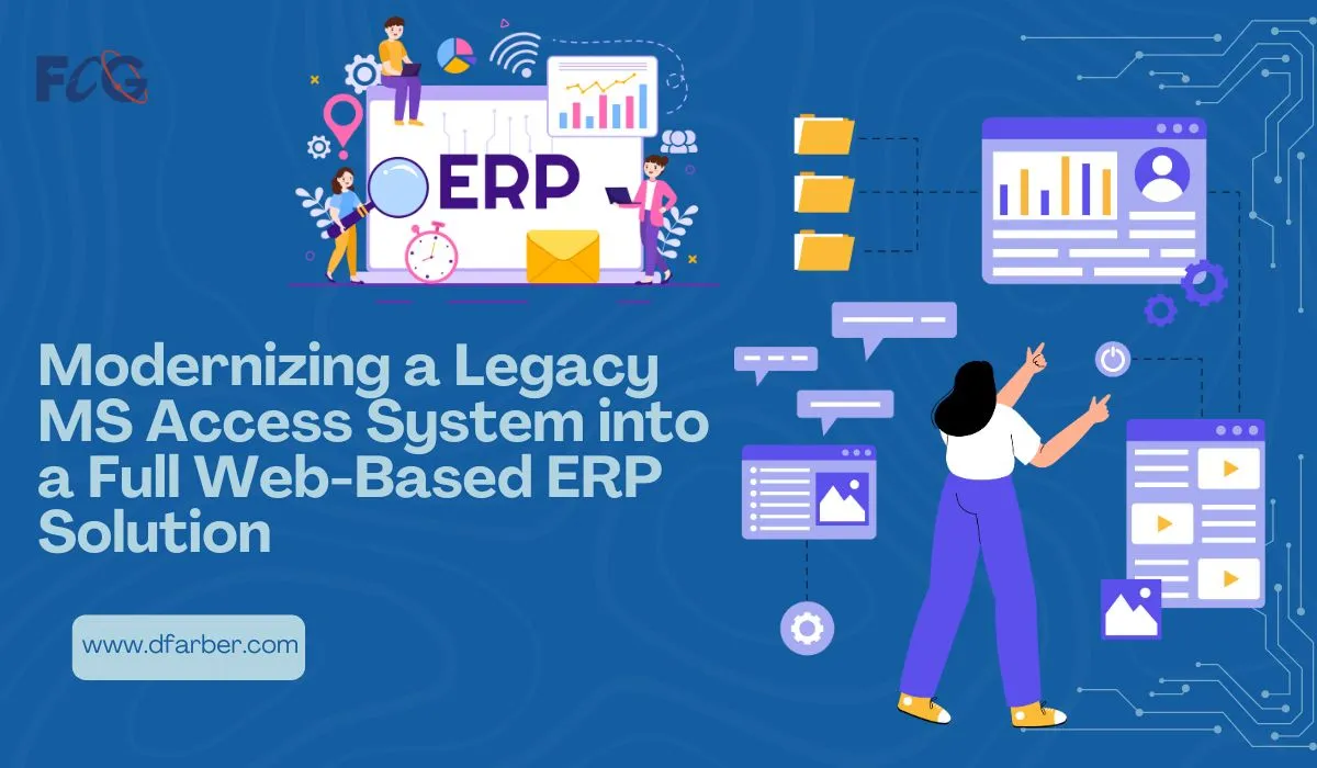 MS Access to Web-Based ERP Conversion | Case Study
