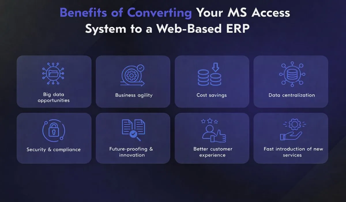 MS Access to Web-Based ERP Conversion | Case Study